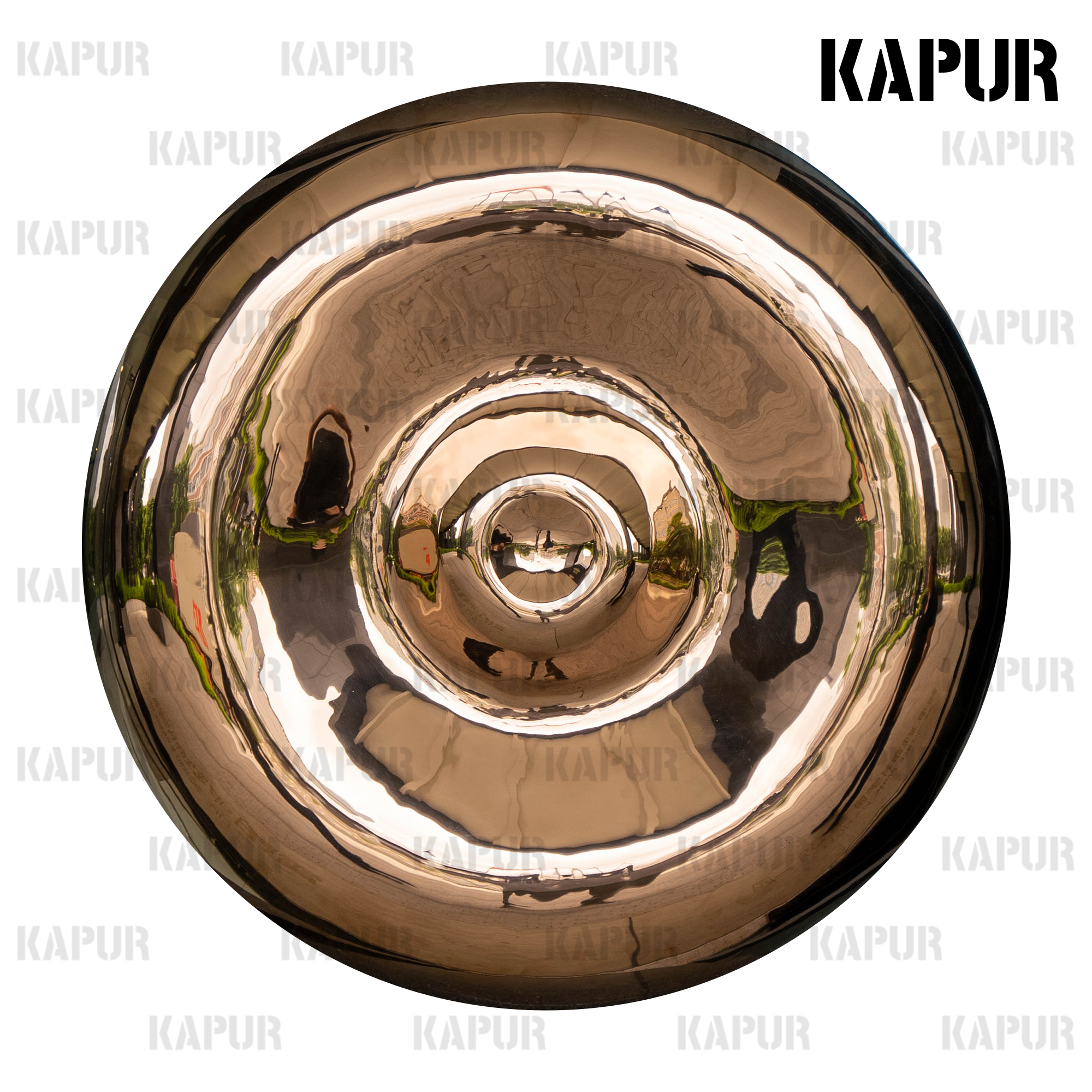 Stainless Steel Modern Art Sculpture Water Ripple Wall Decoration